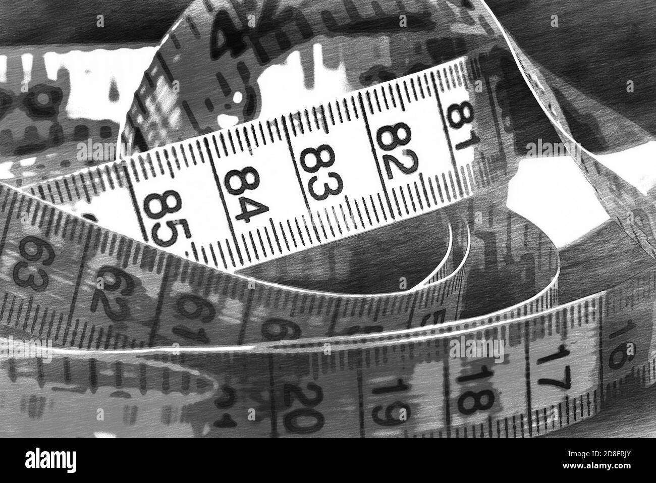 Measurement tool Black and White Stock Photos & Images - Alamy
