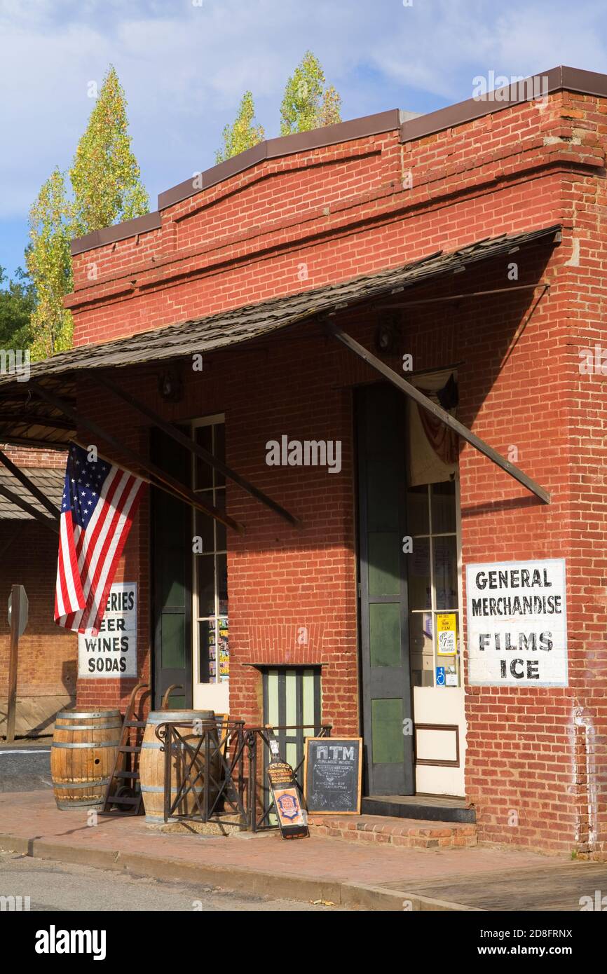 Columbia State Historic Park in California Gold Country, Northern ...