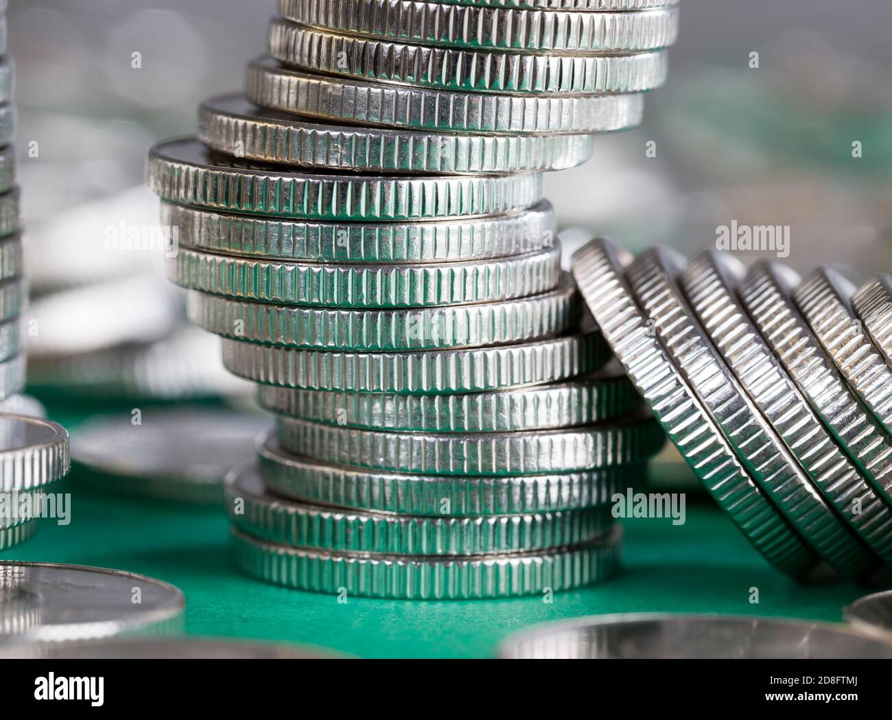 Business idea stacked coins hi-res stock photography and images - Alamy