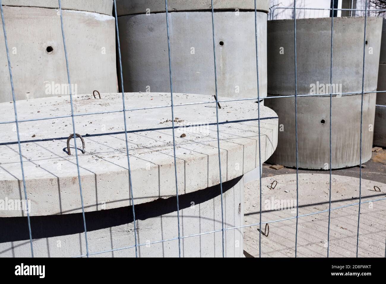 Large precast concrete drainage hi-res stock photography and images - Alamy