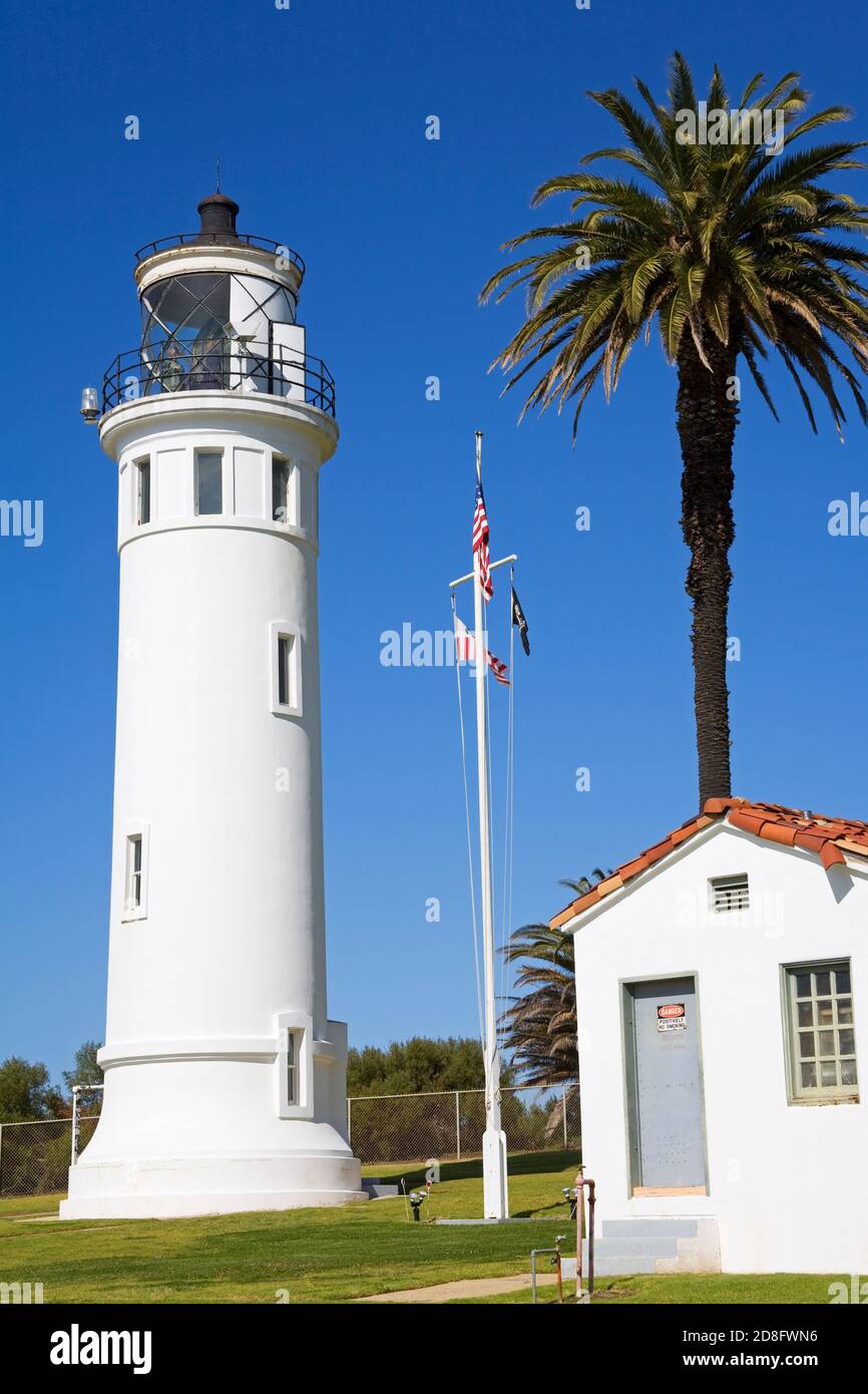Point Vincente Lighthouse, Palos Verdes Peninsula, Los Angeles, California, USA Stock Photo - Alamy
