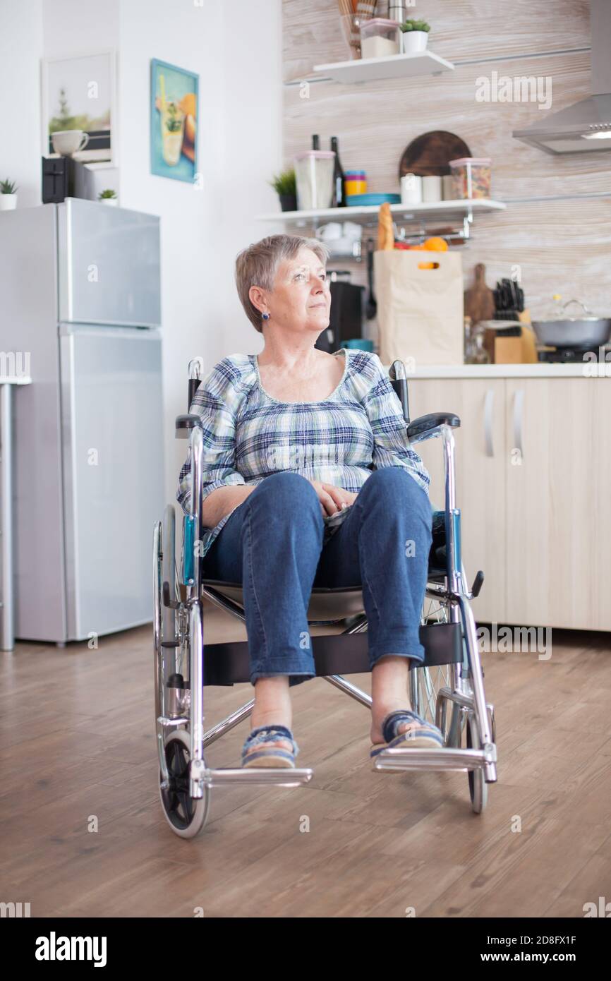 Sad Wheelchair People