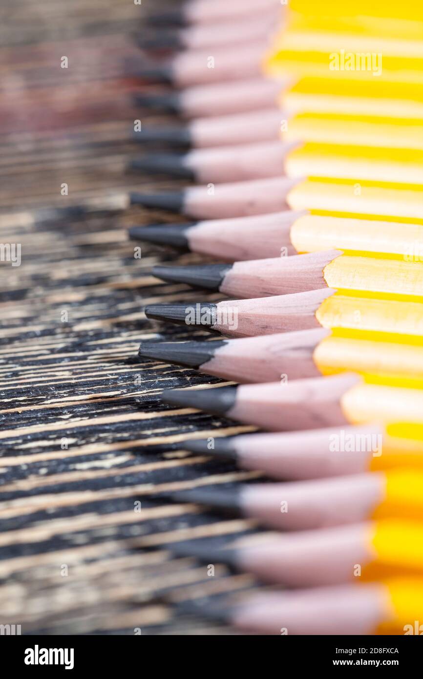 Solid graphite pencil hi-res stock photography and images - Alamy