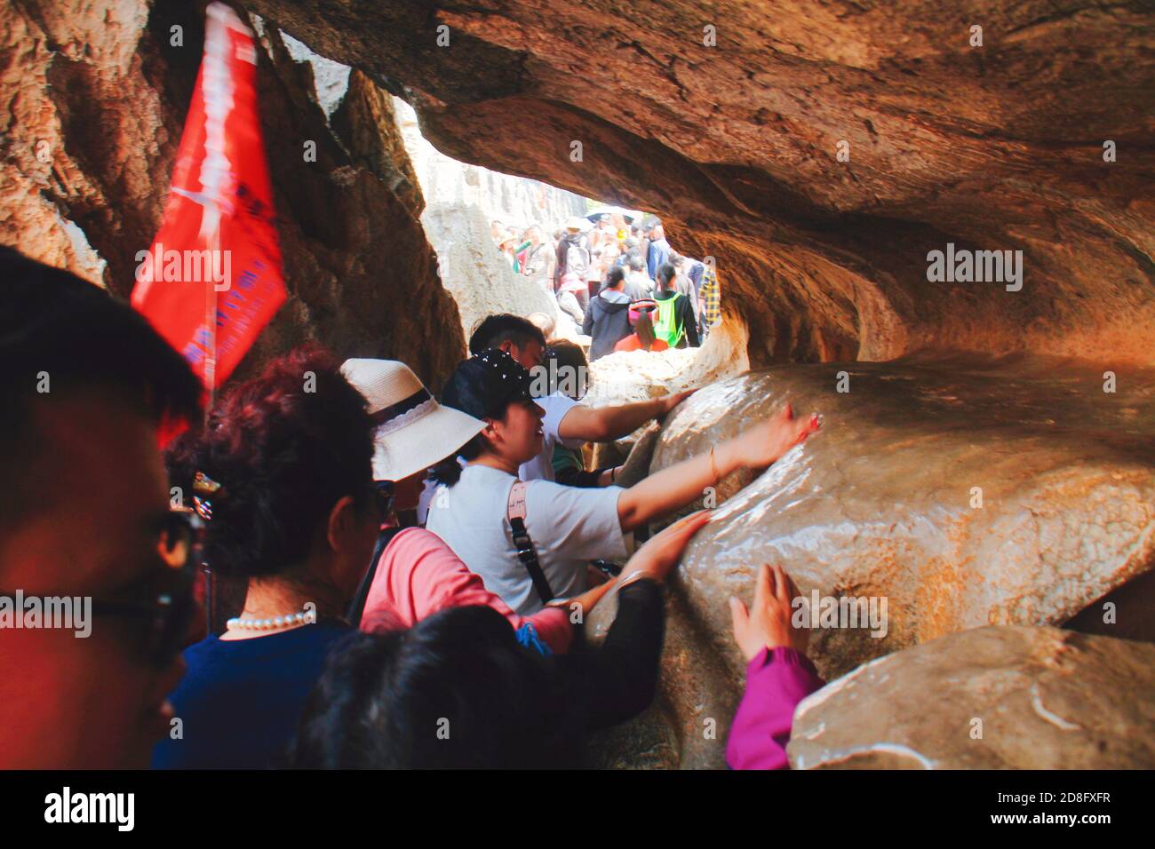 --FILE--The stone forest here formed 270 million years ago contains ...
