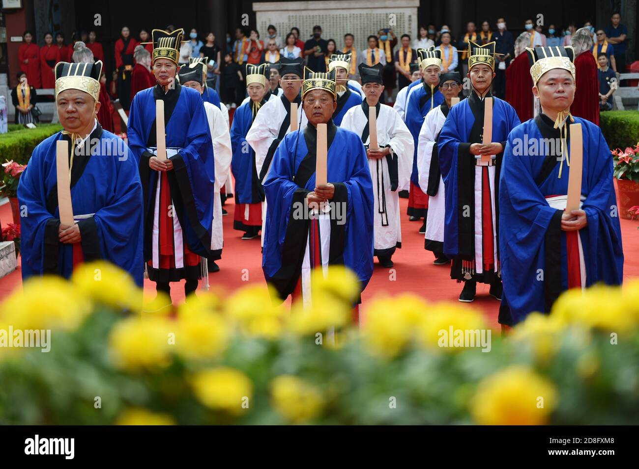 Descendants of Confucius, a Chinese philosopher and politician of the ...