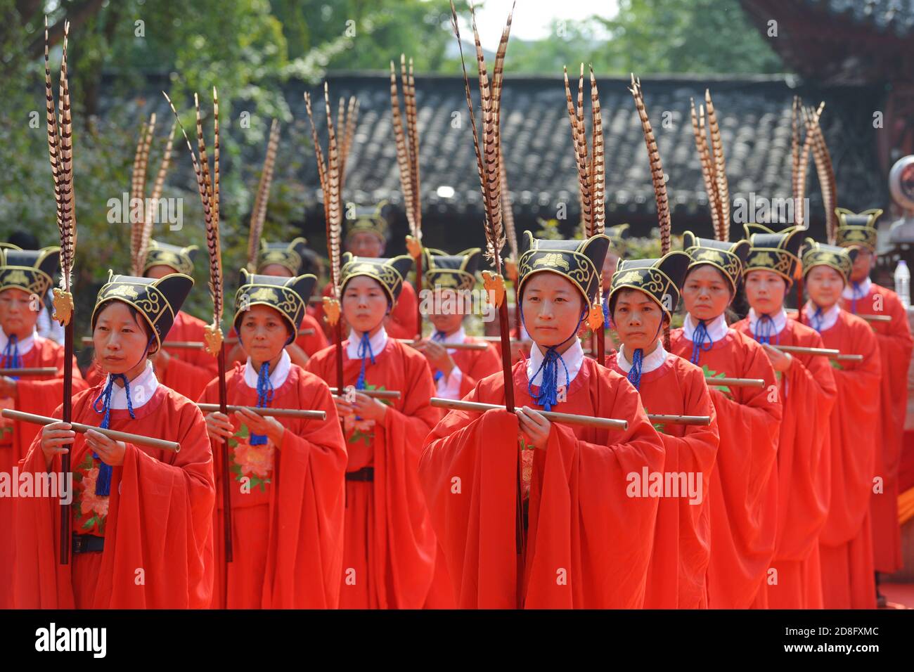 Descendants of Confucius, a Chinese philosopher and politician of the ...