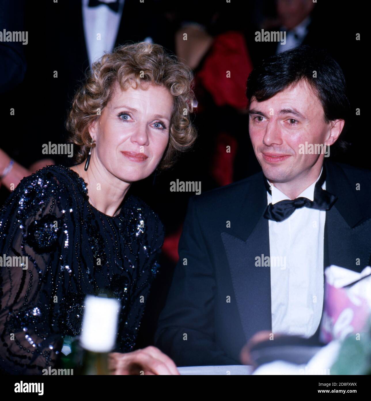 Als Gast Schauspielerin Witta Pohl, Deutschland, 1989. Event guest ...