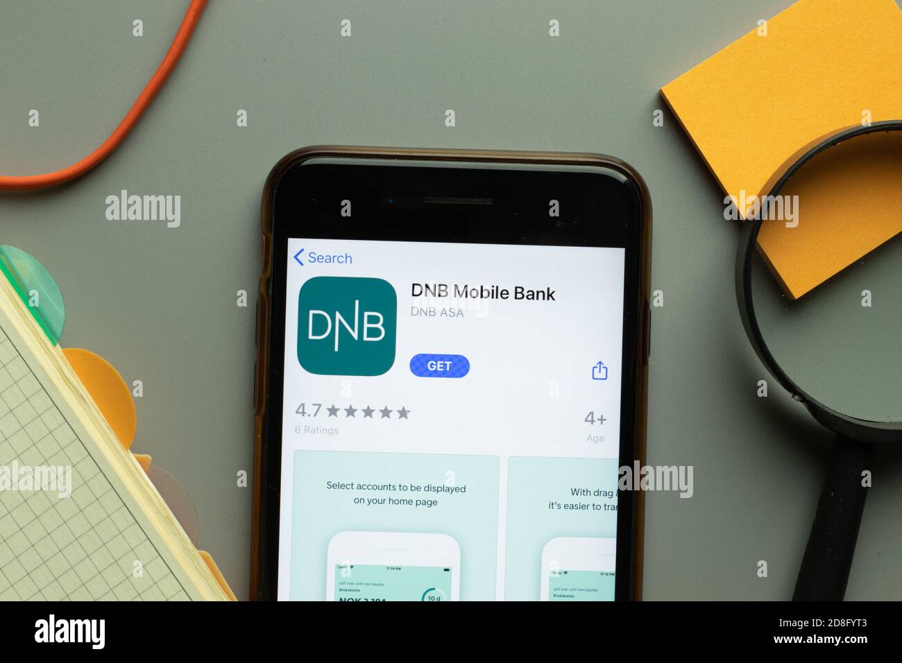 Dnb mobile bank hi-res stock photography and images - Alamy