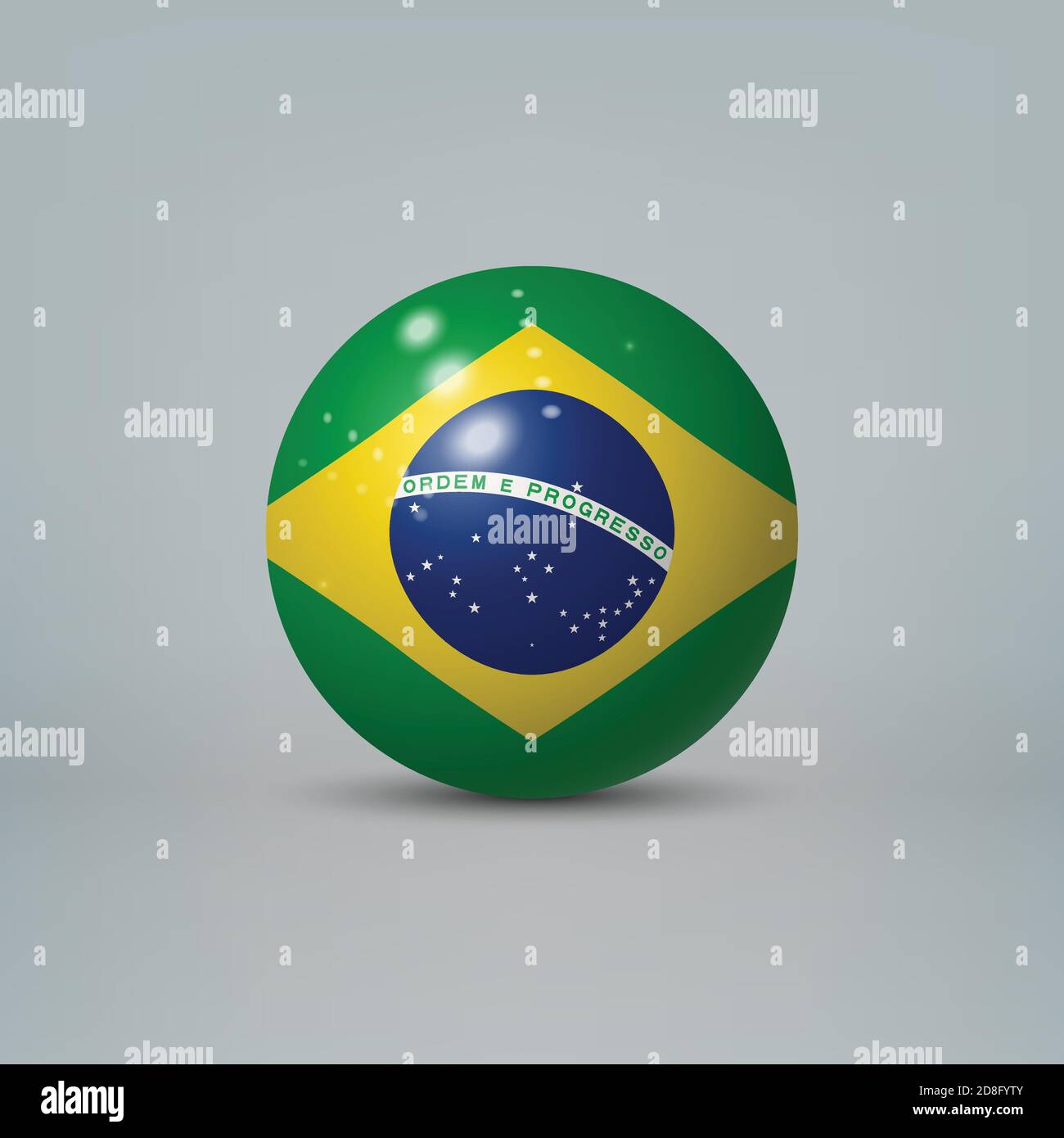 Abstract geometric brazil flag Stock Vector Images - Alamy