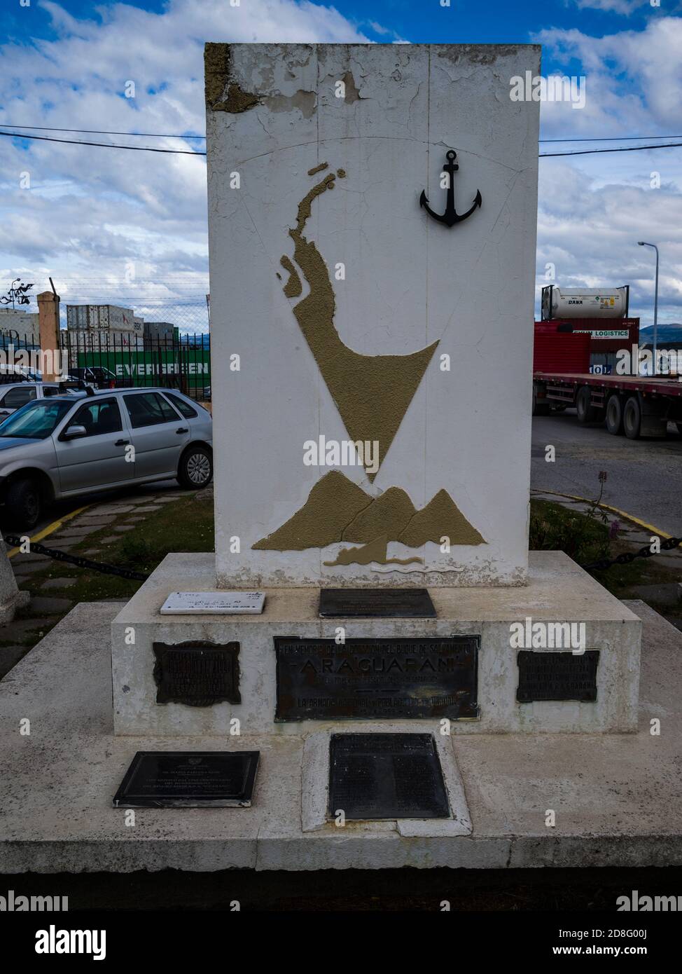 --FILE--The street view of the southernmost city in the world, known as ...