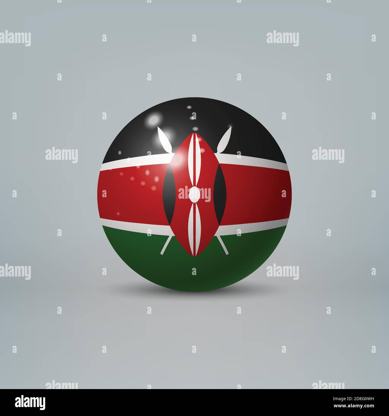 Kenya ball Stock Vector Images - Alamy