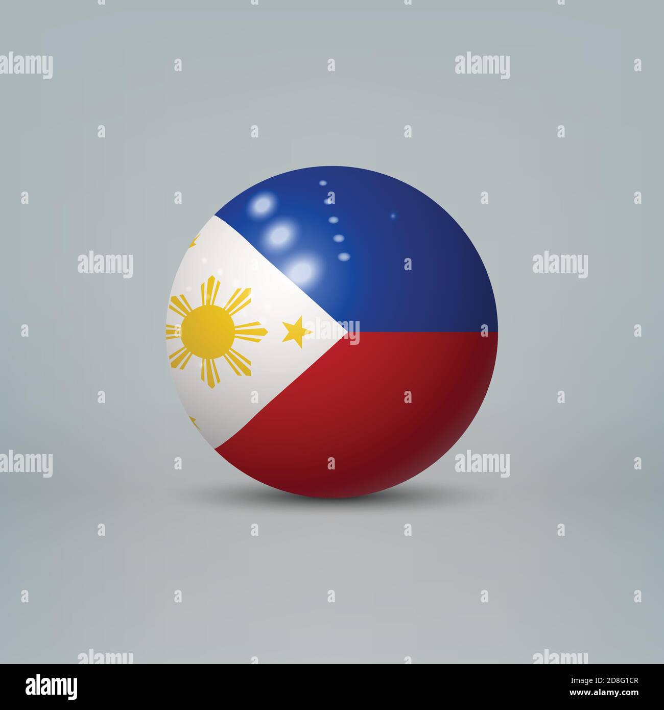 Philippines flag soccer ball background hi-res stock photography and ...