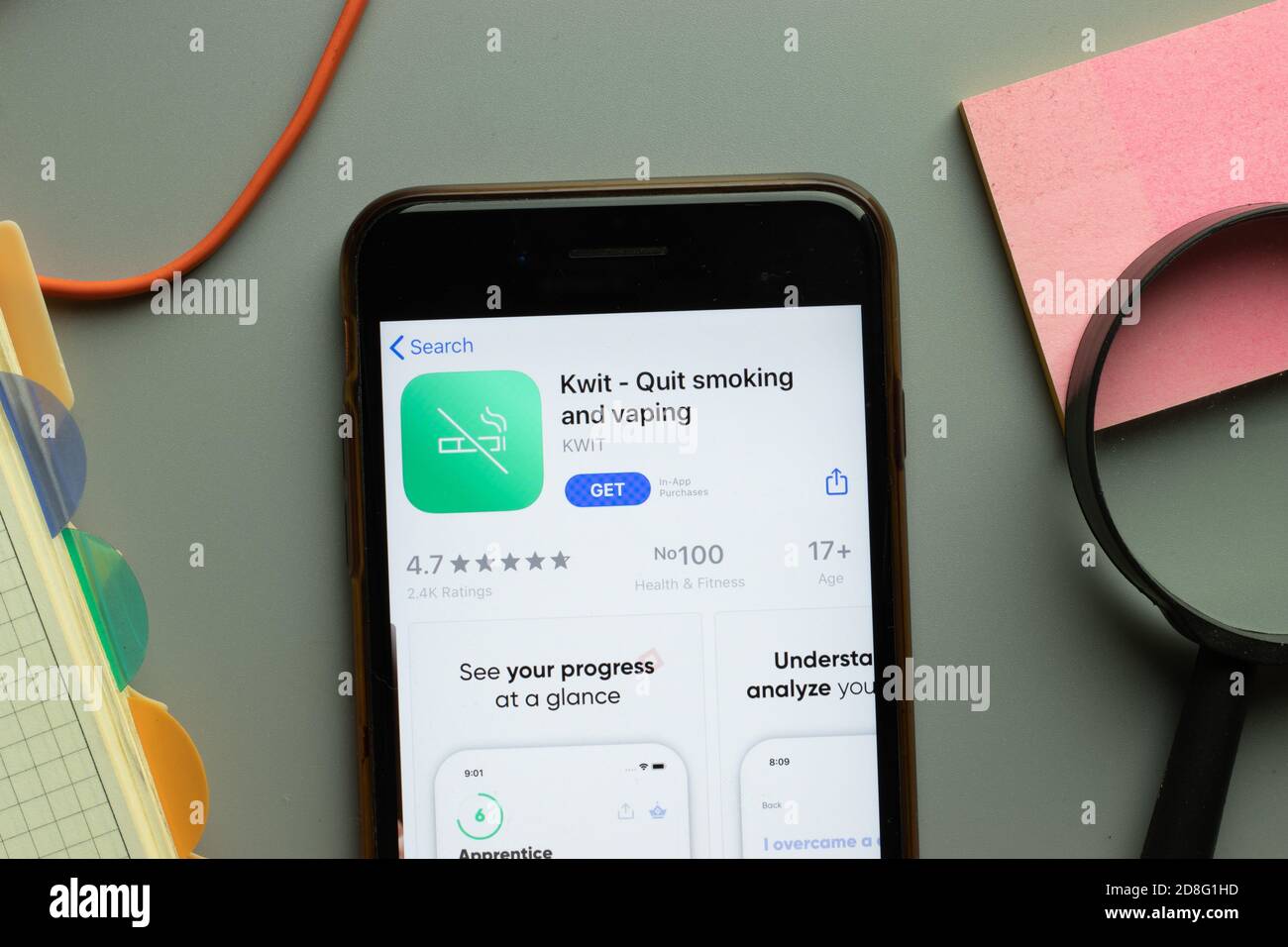 Kwit app hi-res stock photography and images - Alamy