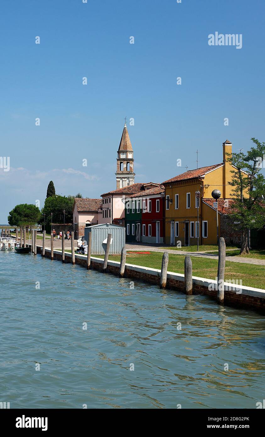 Mazzorbo (Ve),Italy,Isle of Mazzorbo, Venetian lagoon,typical Venetian ...