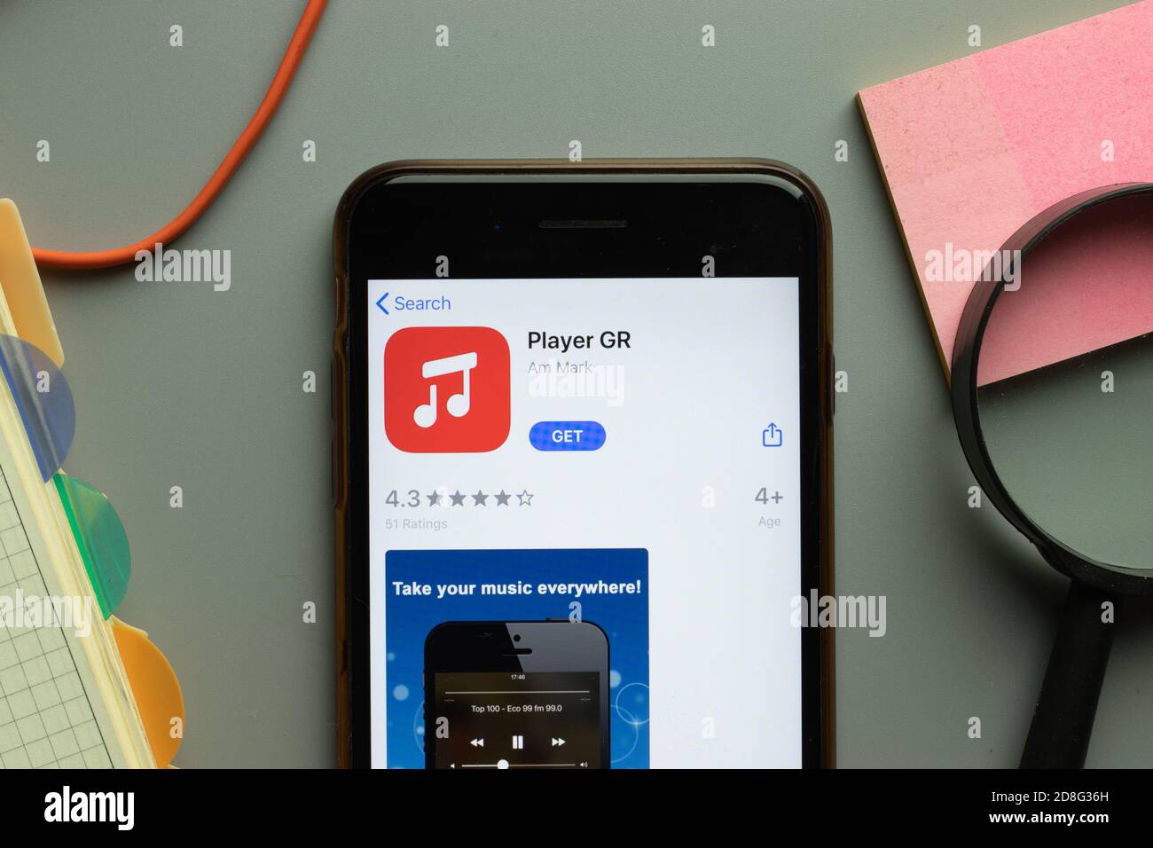 Mobile player hi-res stock photography and images - Alamy