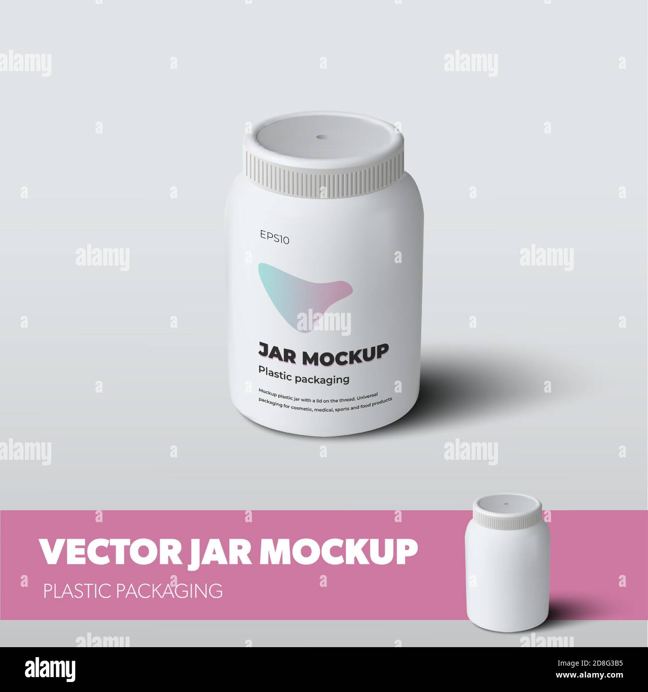 Vitamin pills in plastic Stock Vector Images - Alamy