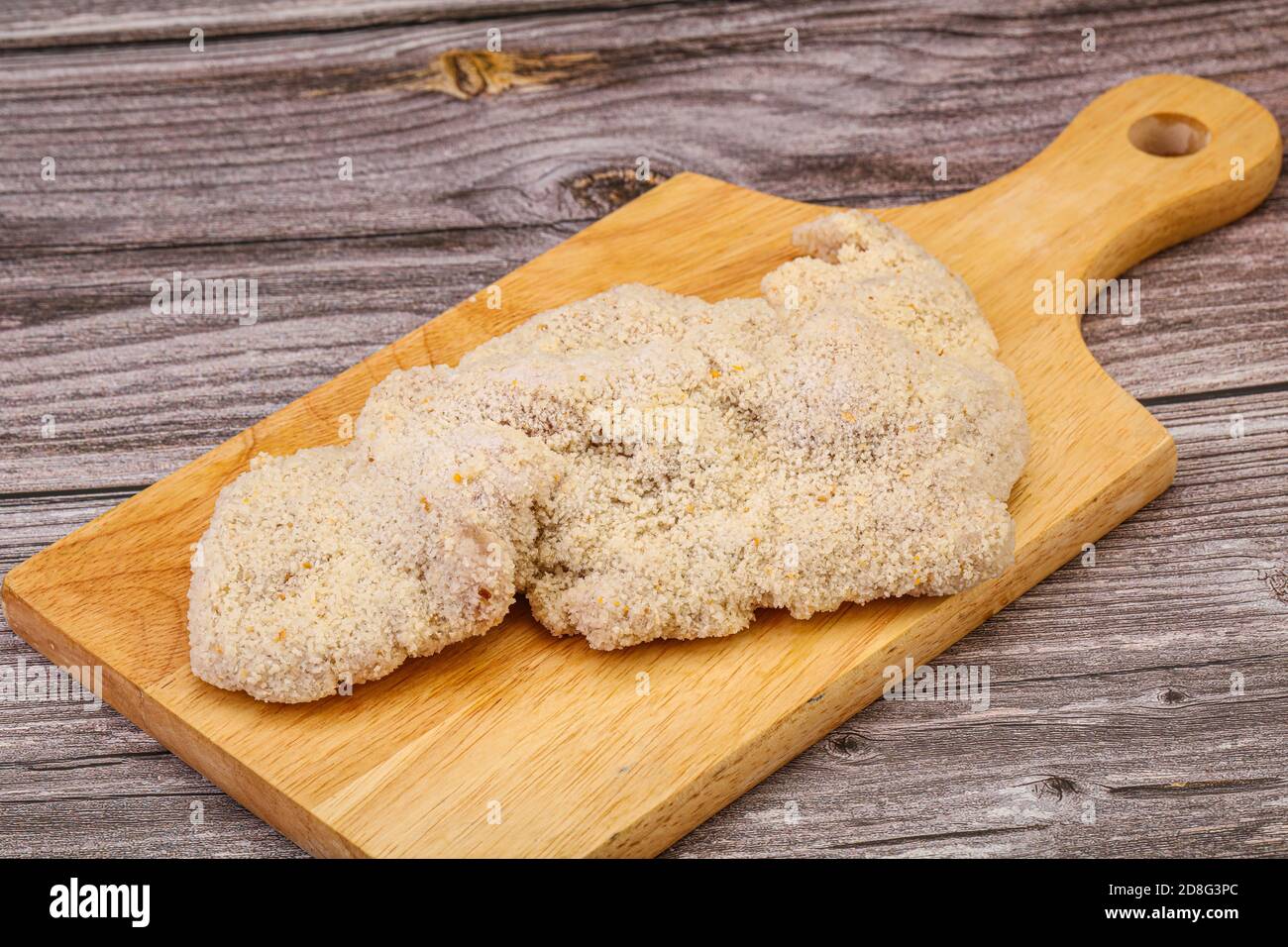 Raw pork meat schnitzel for roast Stock Photo - Alamy