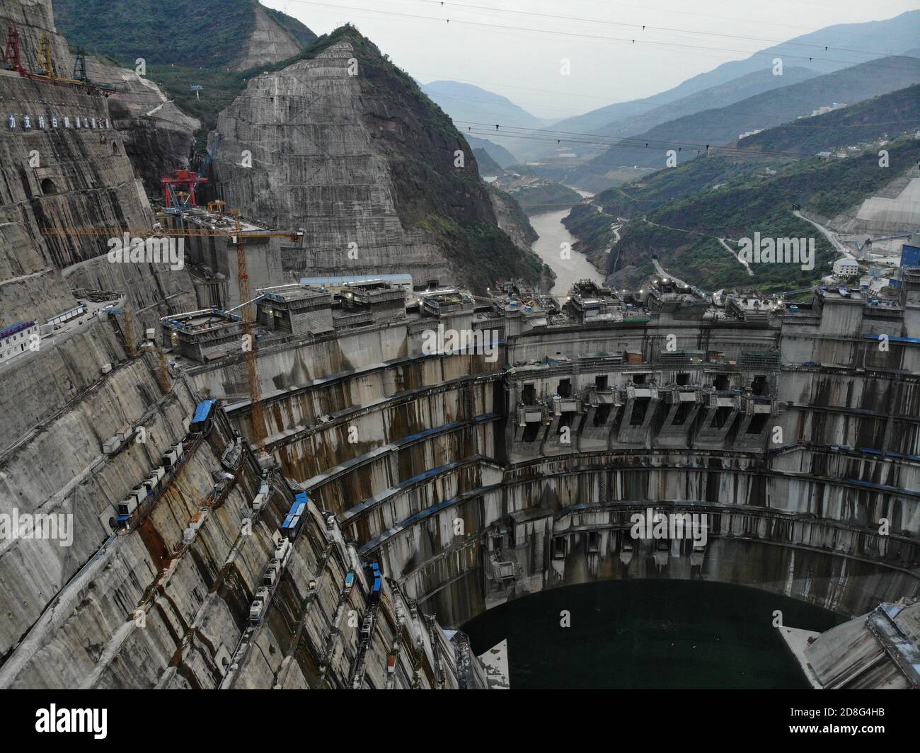China baihetan dam hi-res stock photography and images - Alamy