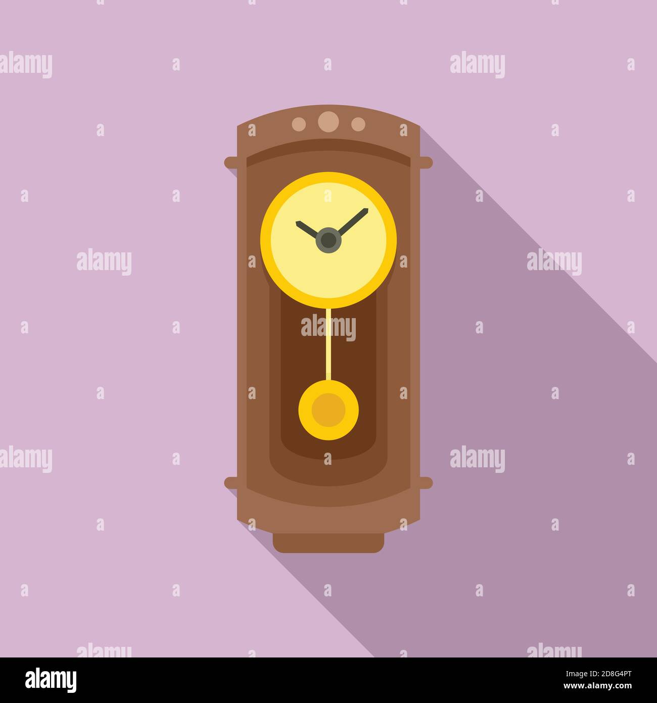 Grandfather clock chiming Stock Vector Images - Alamy