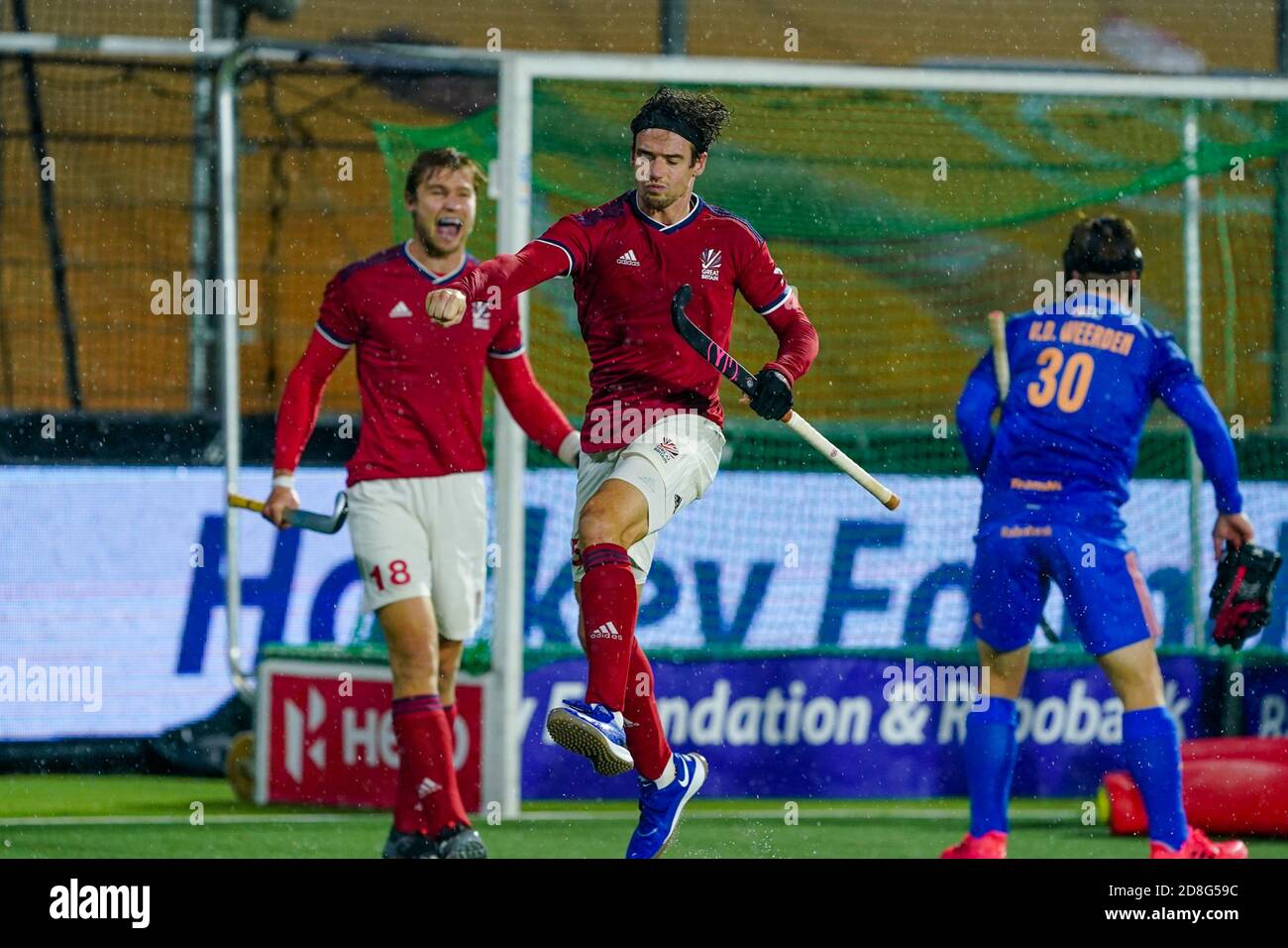 AMSTERDAM, NETHERLANDS - OCTOBER 29: Phil Roper of Great Brittain ...