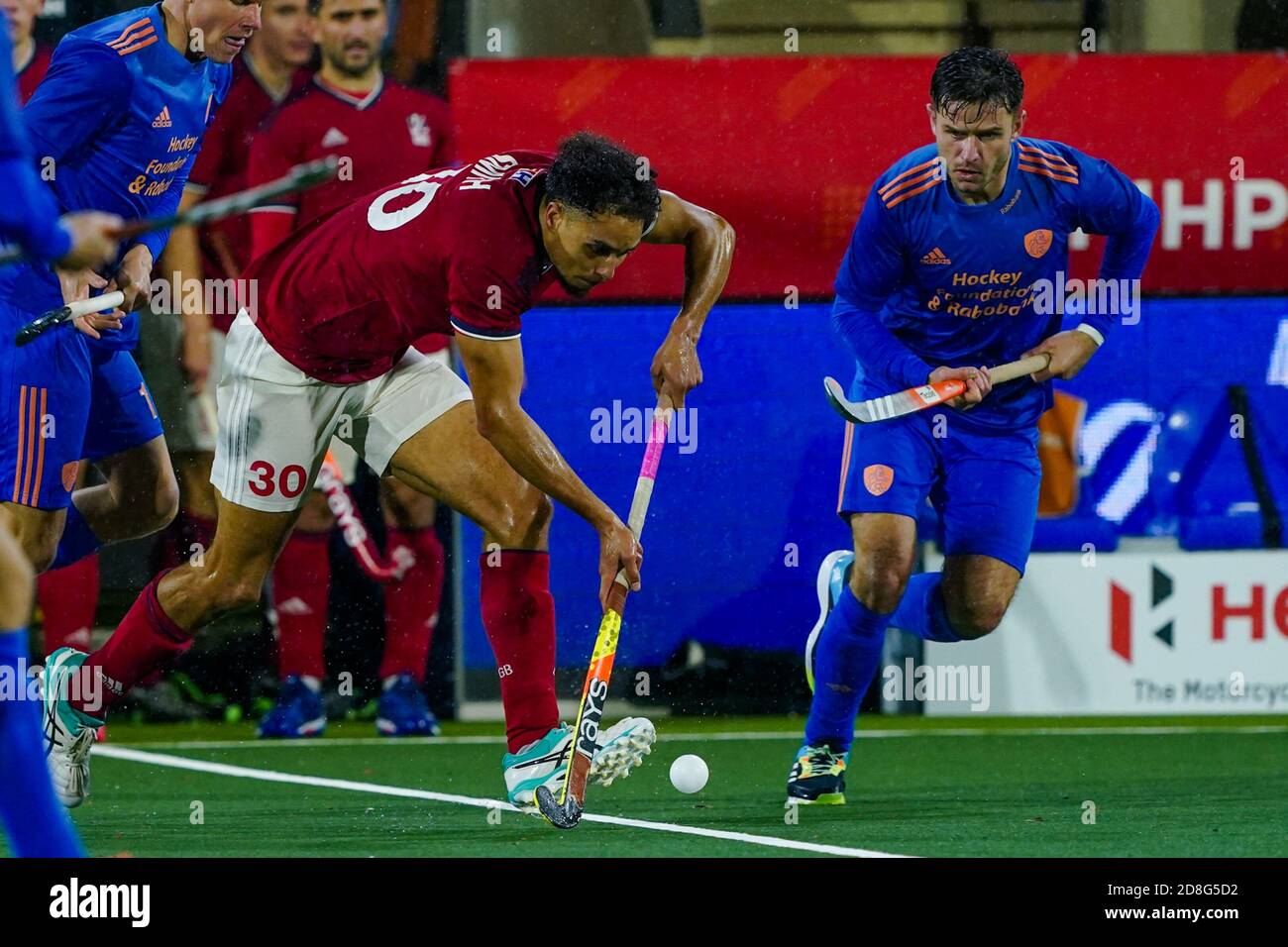 AMSTERDAM, NETHERLANDS - OCTOBER 29: Rhys Smith of Great Brittain ...