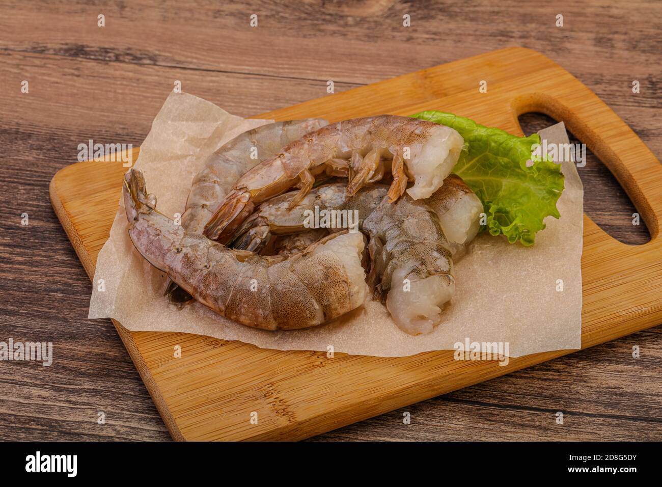 Raw tiger prawn heap for cooking Stock Photo - Alamy