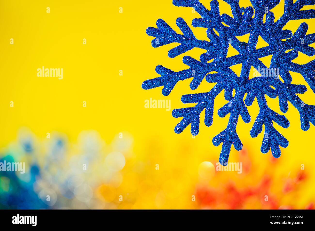 colorful christmas background with small decorative elements Stock ...