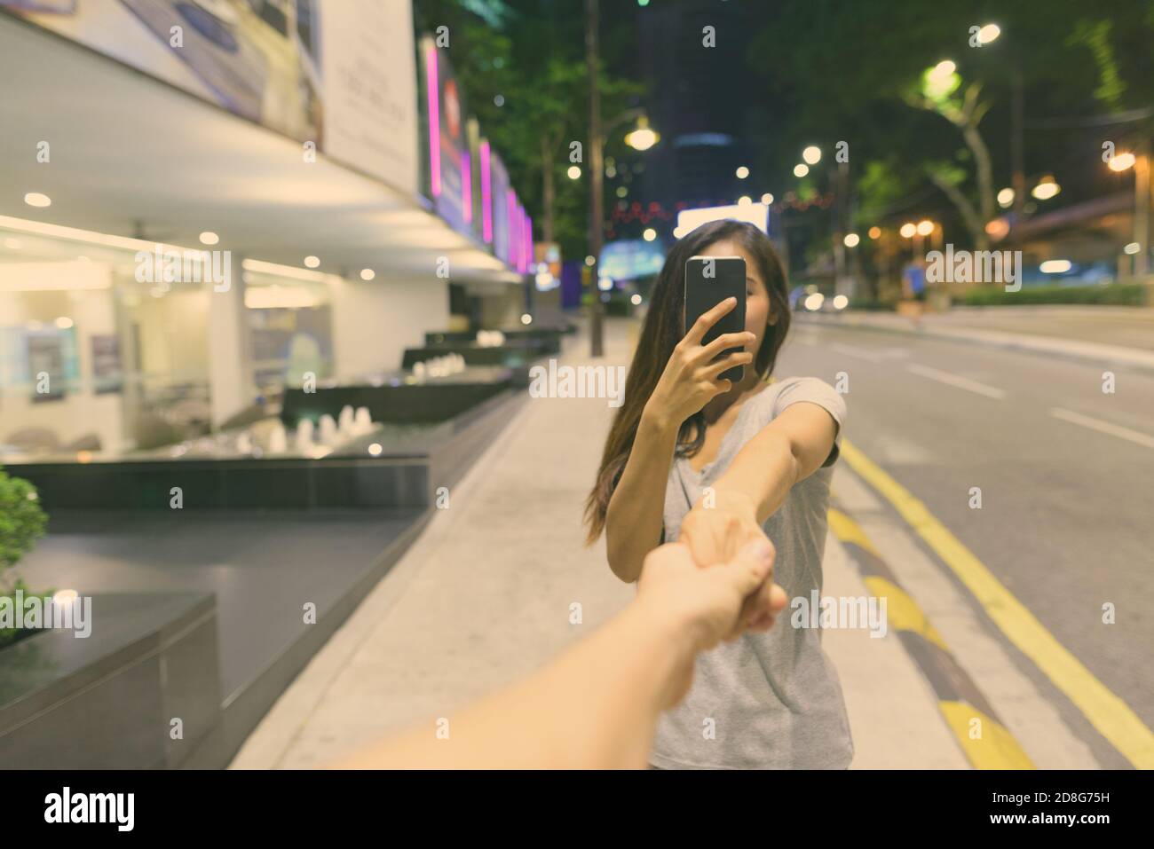 Wandering hands hi-res stock photography and images - Alamy