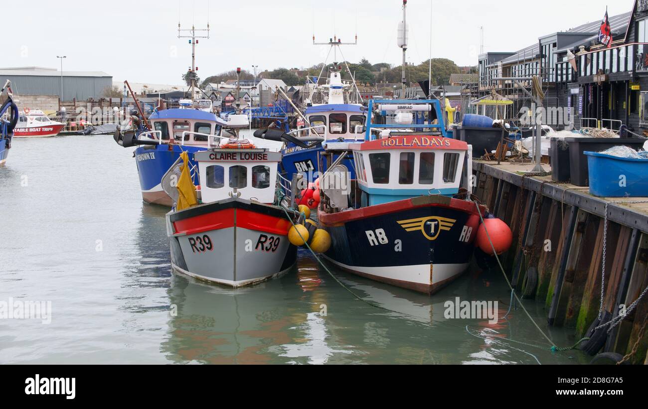 Modern fishing trawler hi-res stock photography and images - Alamy