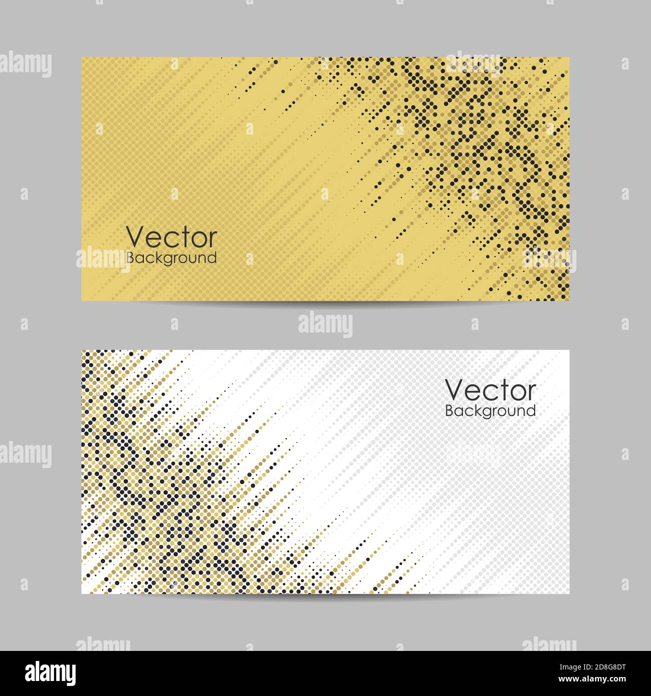 Set of banners with dots. Vector illustration Stock Vector Image & Art ...