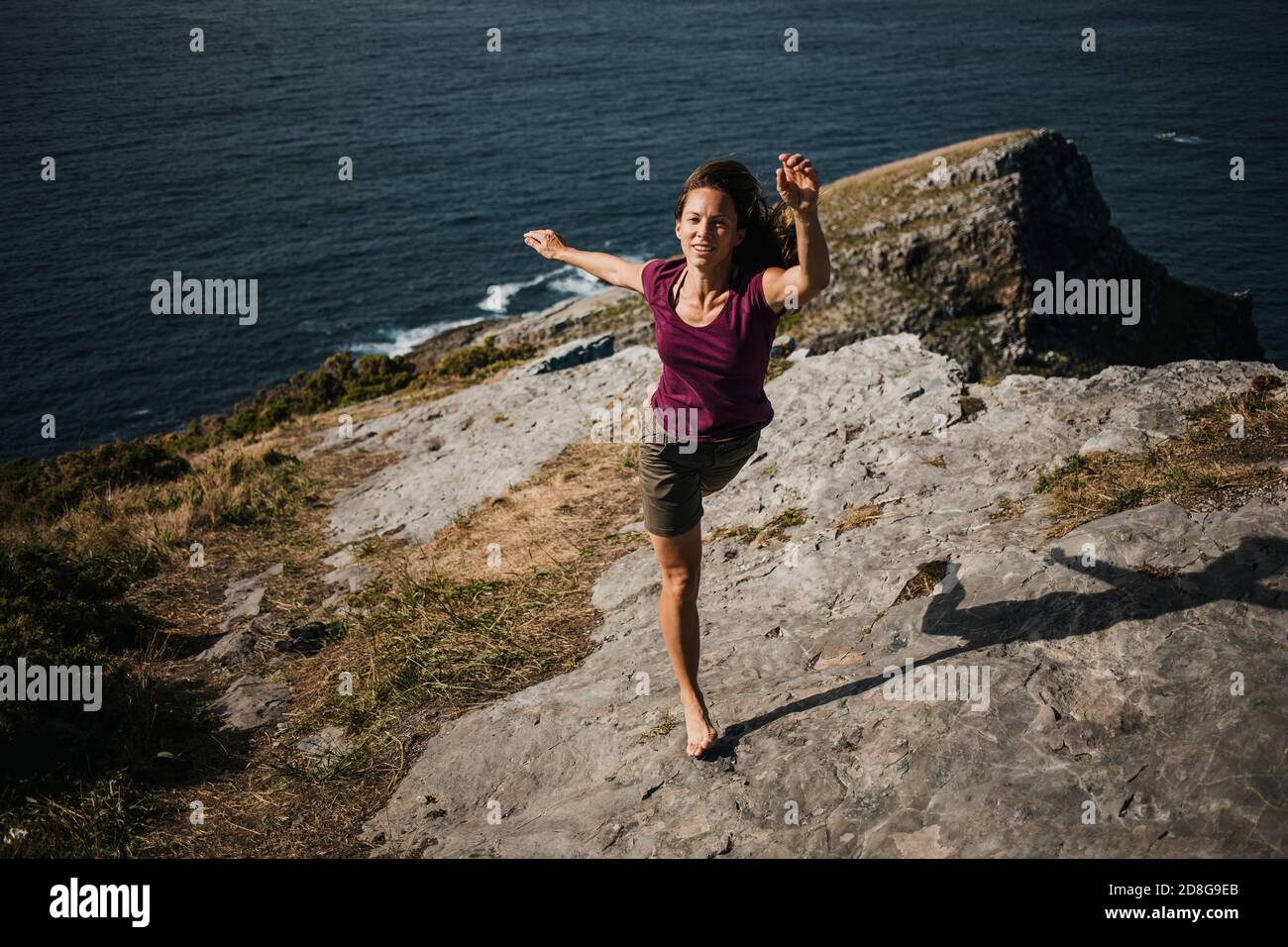 Wild girl dancing hi-res stock photography and images - Alamy