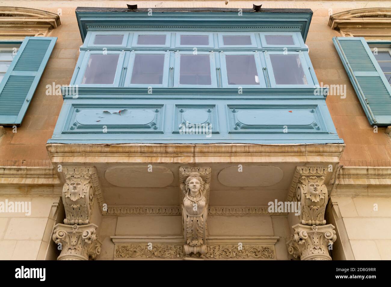 Wooden medieval balcony hi-res stock photography and images - Alamy