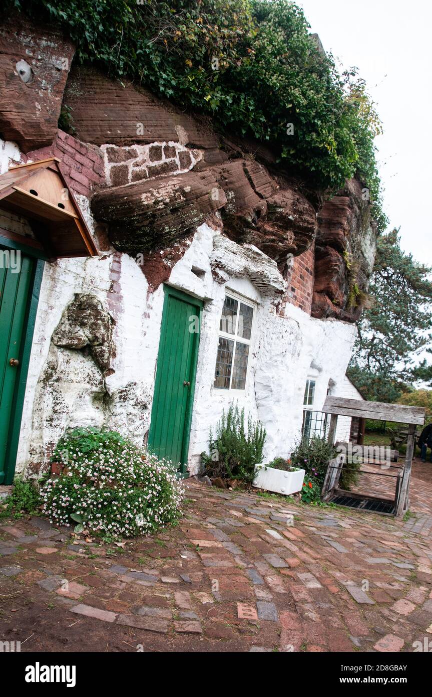 Around the UK - Rock Houses, Kinver Edge, Stourbridge, UK Stock Photo ...