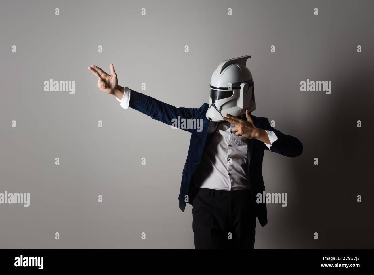 Geek helmet hi-res stock photography and images - Alamy