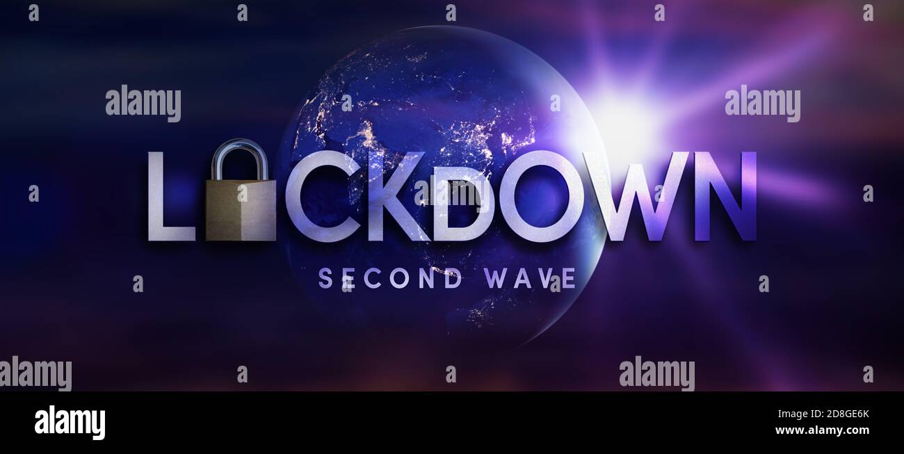 Biology and science. Coronavirus or Covid-19 alert. Global alert. Pandemic. Lockdown. Info ...