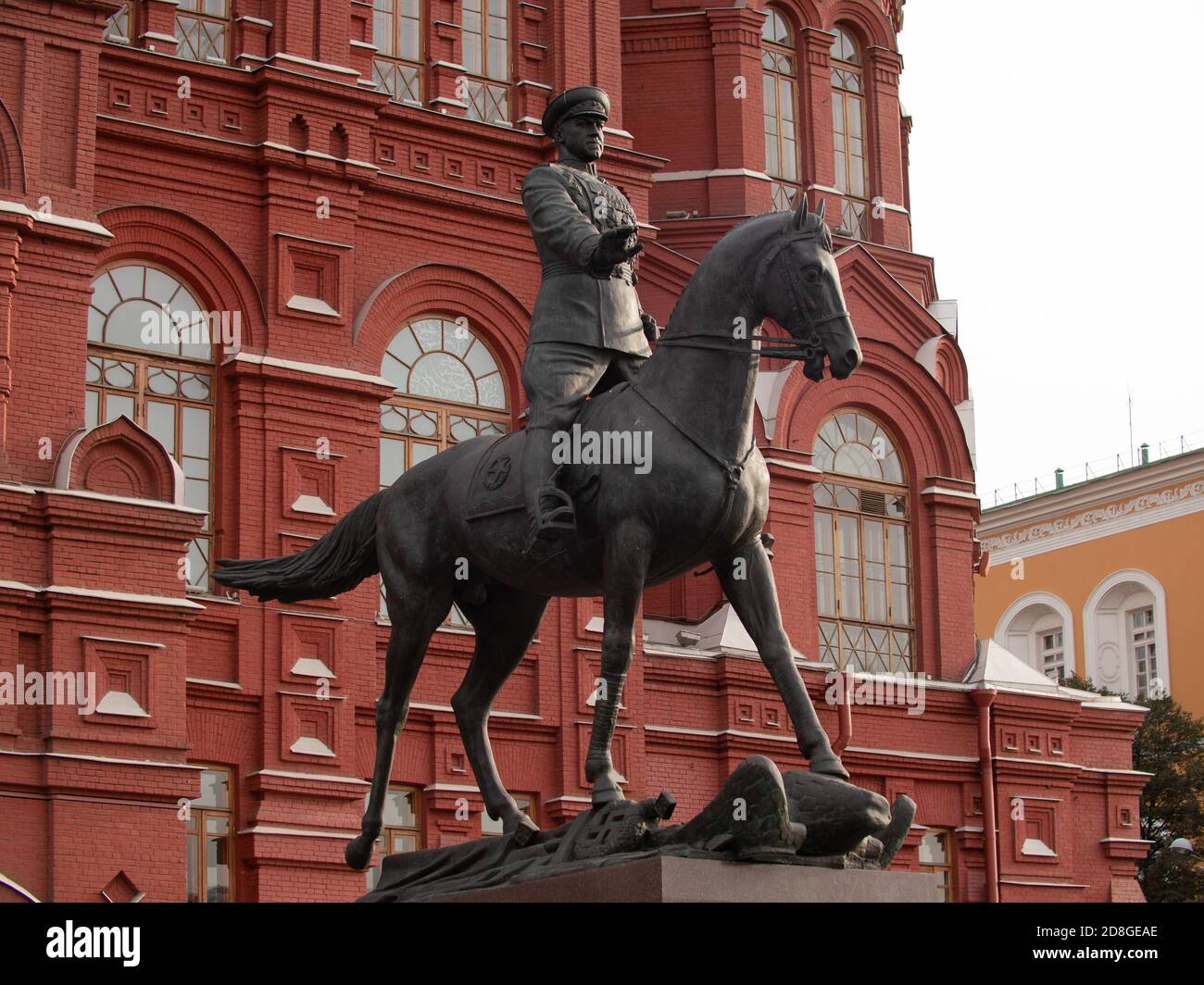 Zhukov Horse Statue Red Square High Resolution Stock Photography and ...