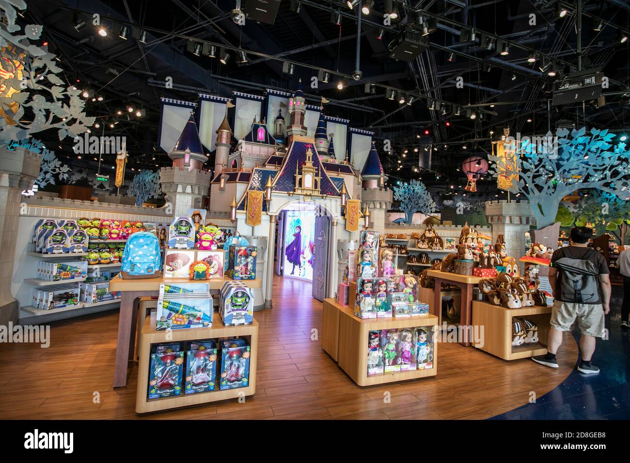 Inside view of a Disney flagship store in Shanghai, China, 3 September ...