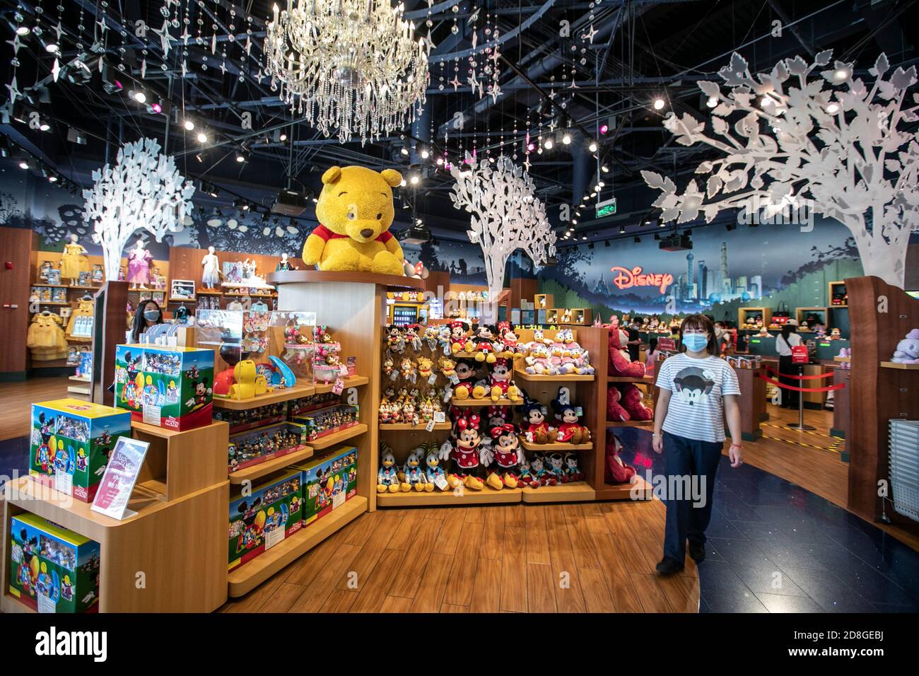 Inside view of a Disney flagship store in Shanghai, China, 3 September ...