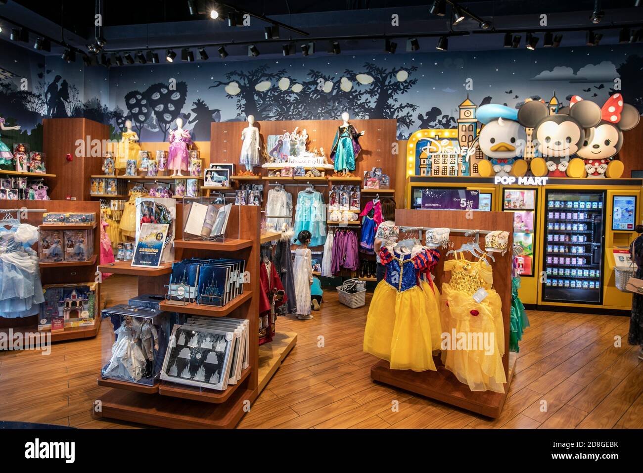 Inside view of a Disney flagship store in Shanghai, China, 3 September ...