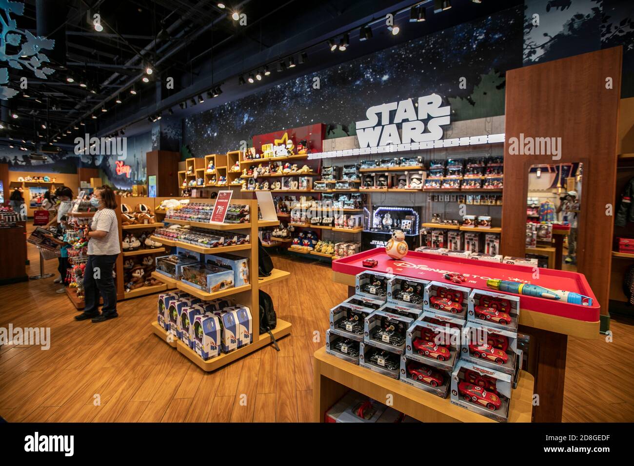 Inside view of a Disney flagship store in Shanghai, China, 3 September ...