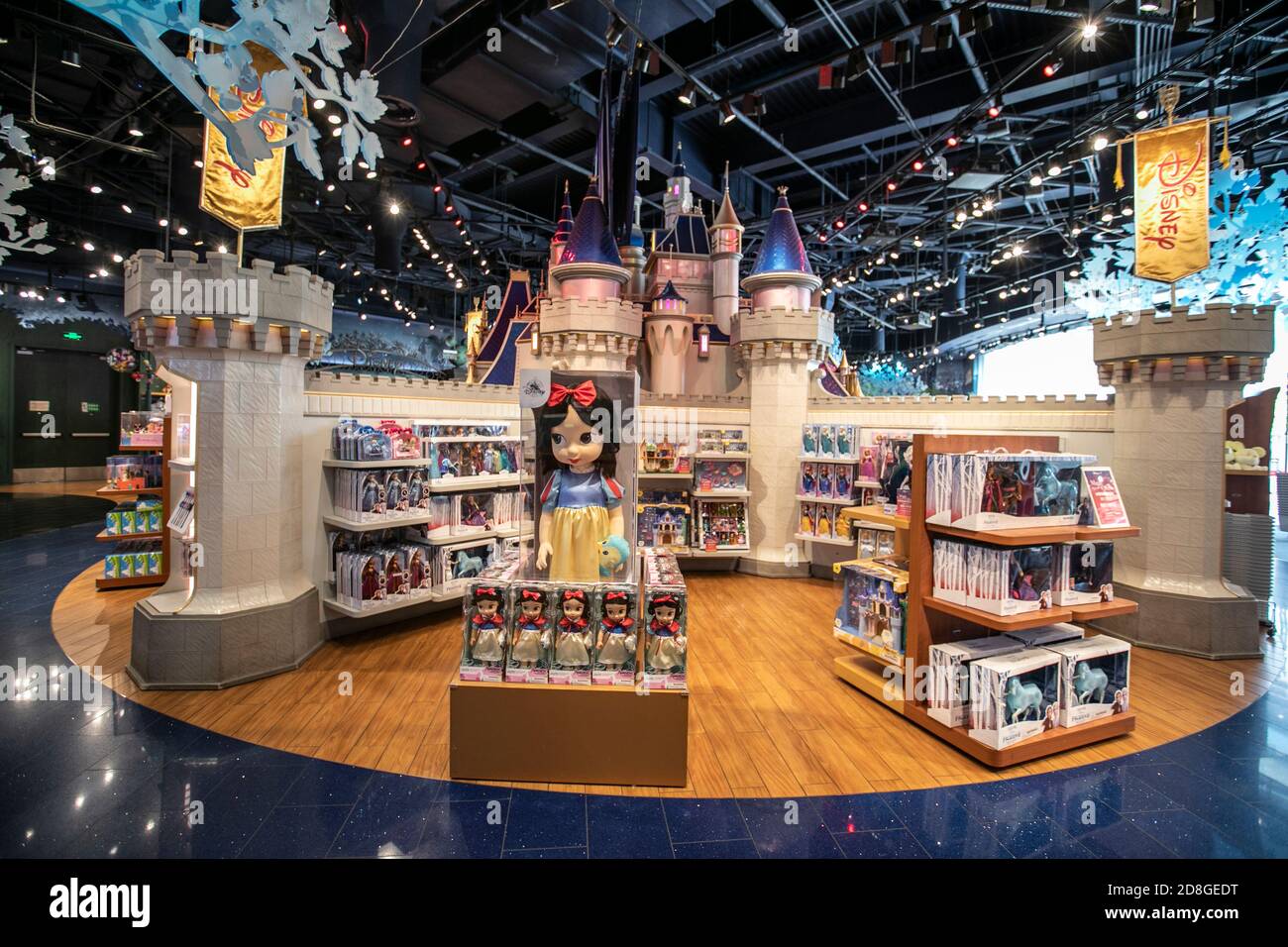 Inside view of a Disney flagship store in Shanghai, China, 3 September ...