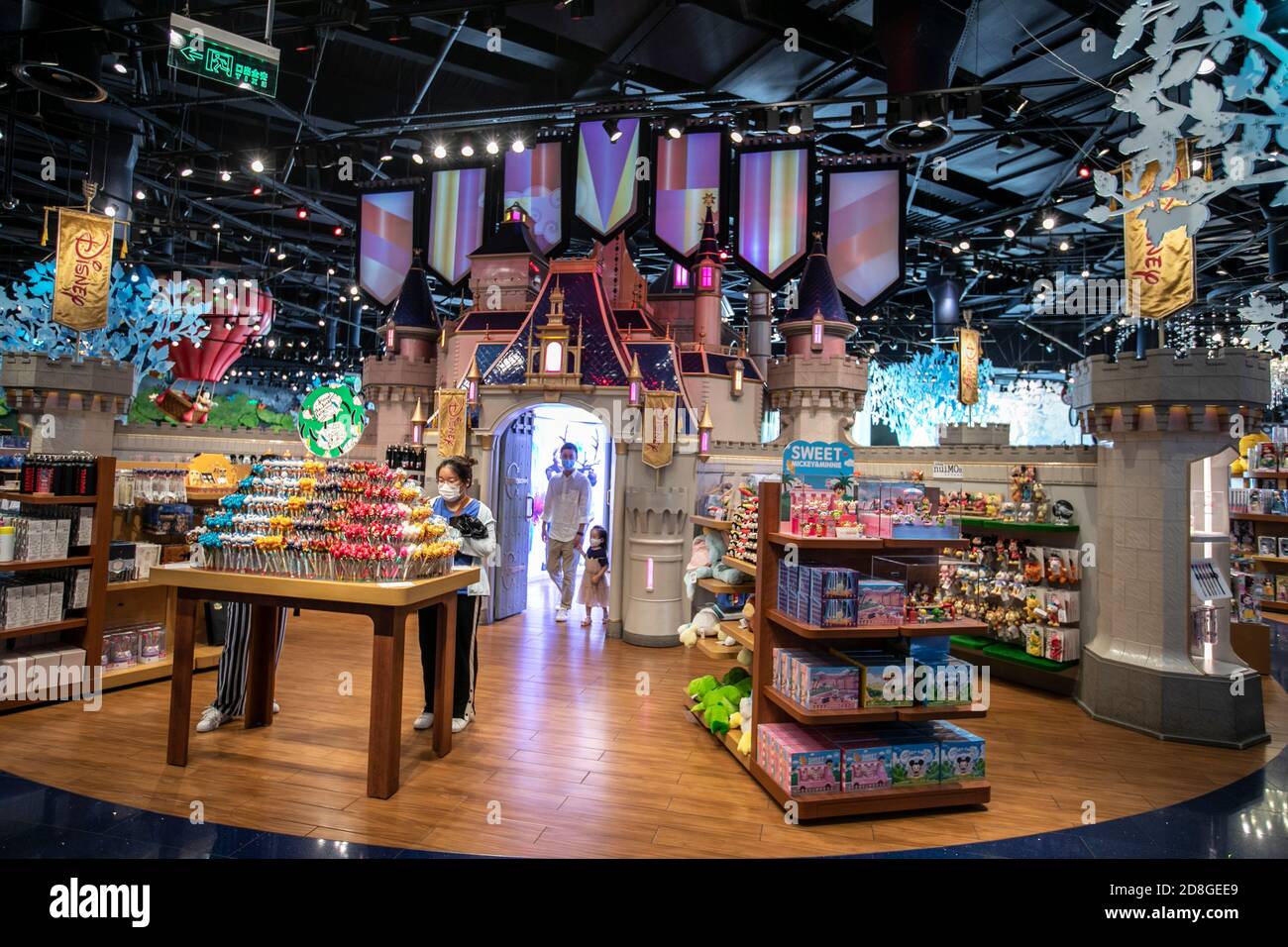 Inside view of a Disney flagship store in Shanghai, China, 3 September ...