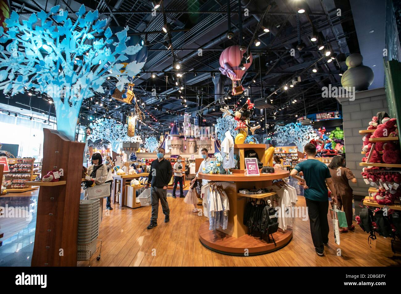 Inside view of a Disney flagship store in Shanghai, China, 3 September ...