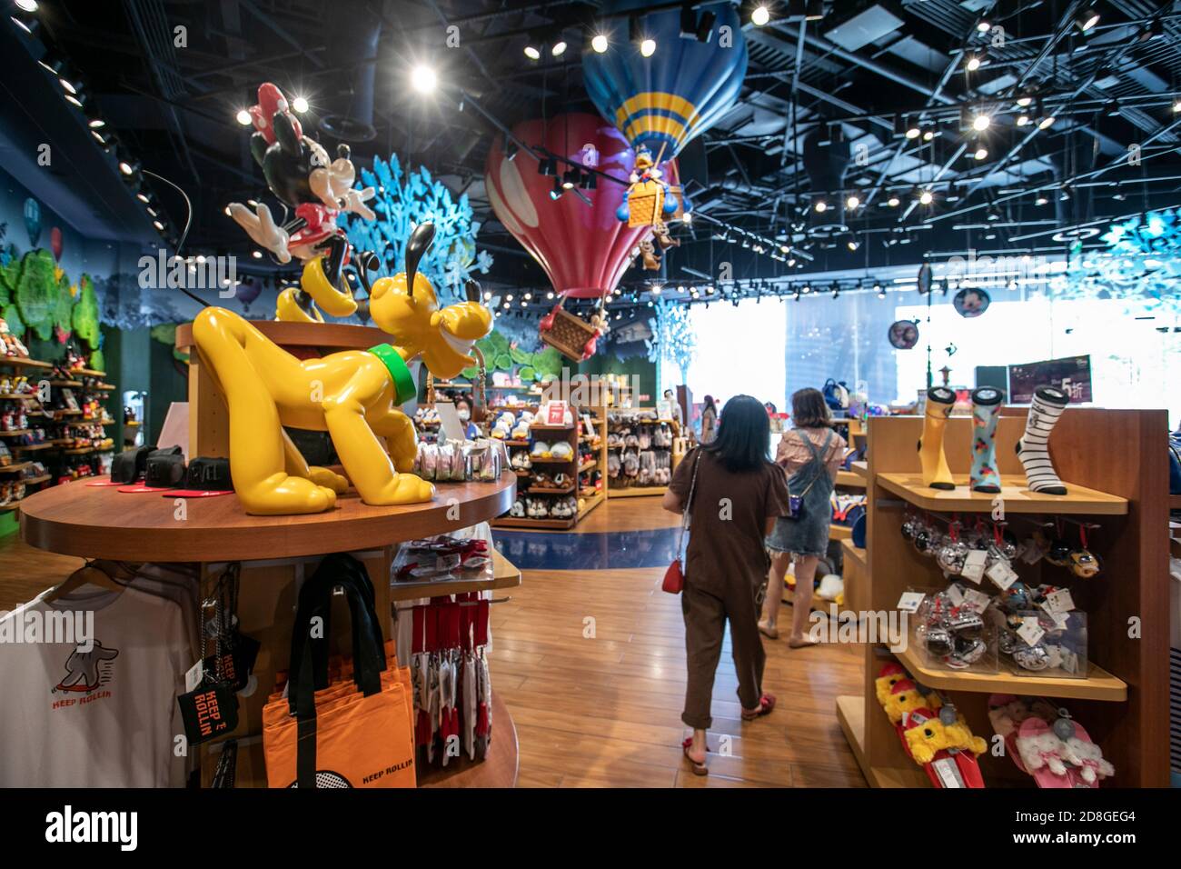 Inside view of a Disney flagship store in Shanghai, China, 3 September ...