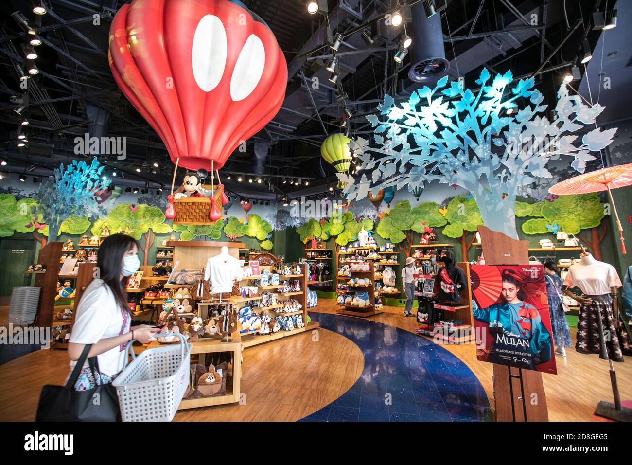 Inside view of a Disney flagship store in Shanghai, China, 3 September ...