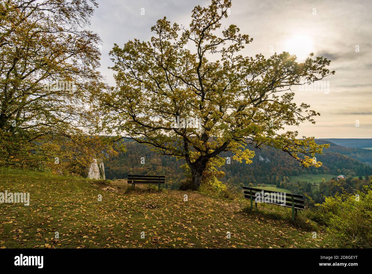Fantastic autumn hike in the beautiful Danube valley at the Beuron ...