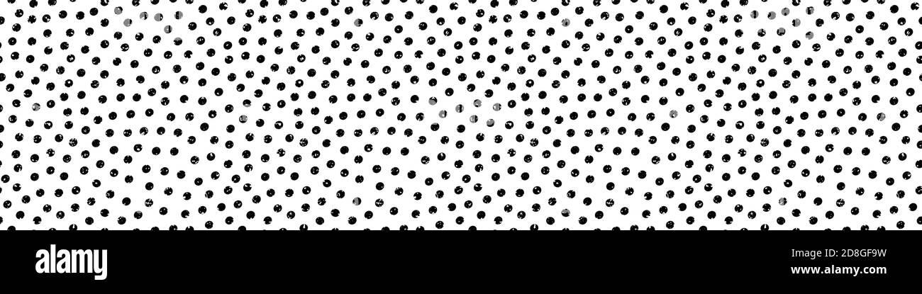 Black And White Polka Dot Banner