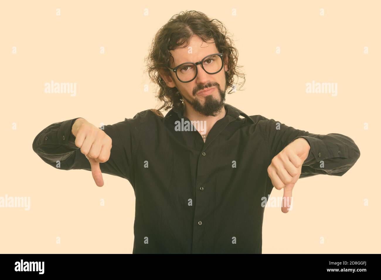 Man Giving Thumbs Down High Resolution Stock Photography and Images - Alamy