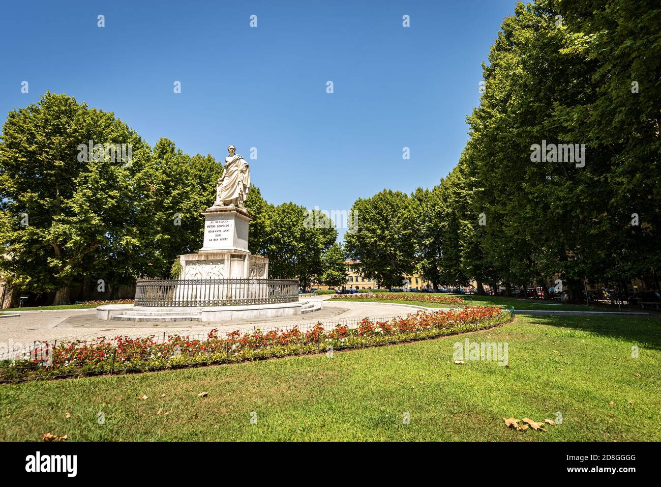 Piazza Martiri della Libertà (martyrs of freedom), large town square in ...