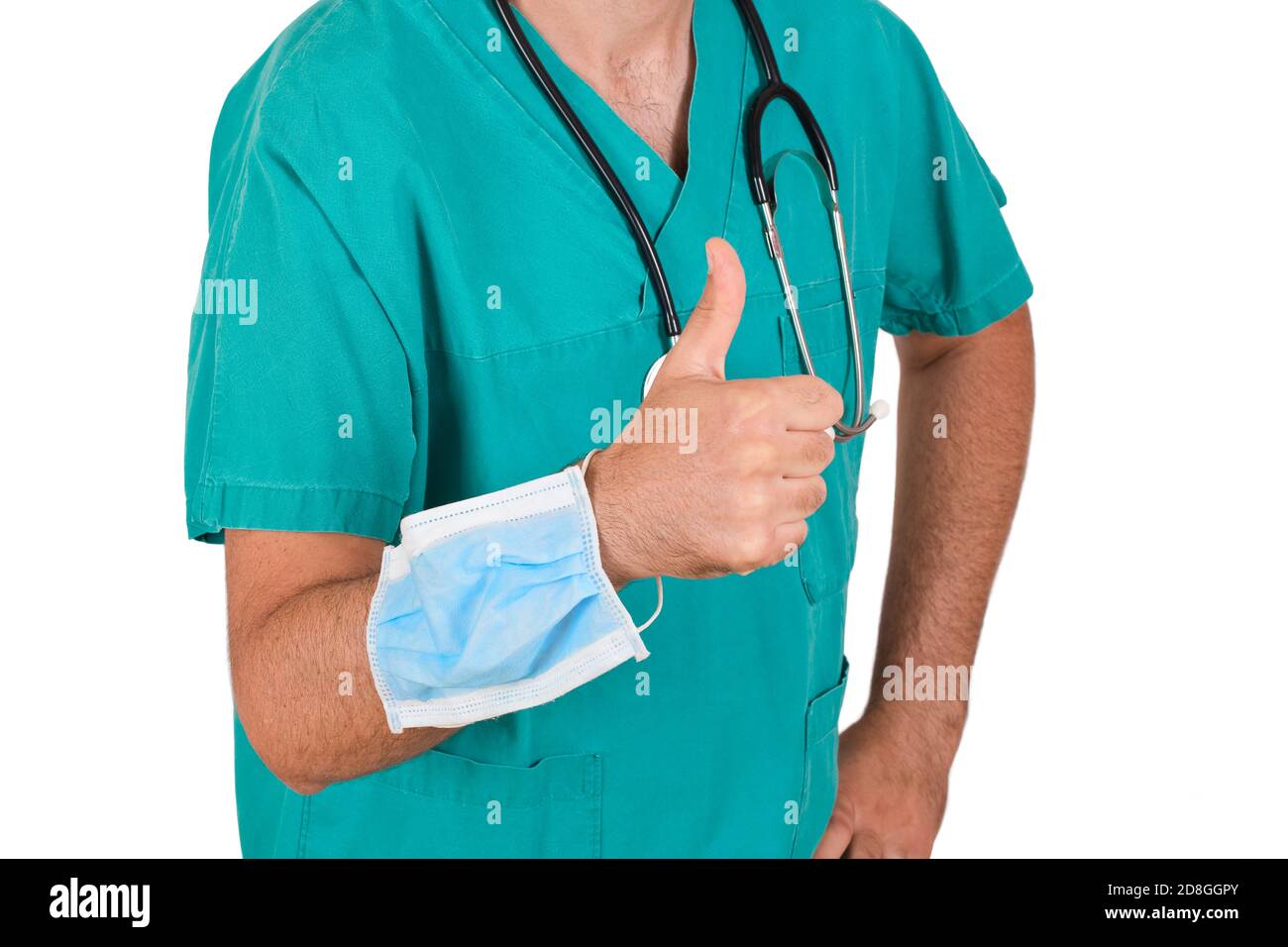 Medical doctor with mask Stock Photo - Alamy